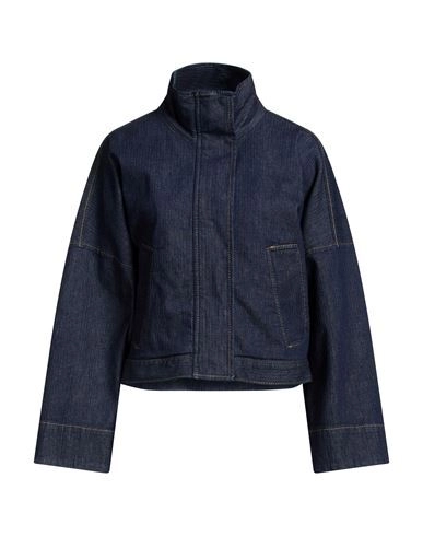 Max & Co. Denim Outerwear Size Cotton, Elastane