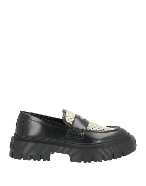 Amiri Loafers Size Leather, Textile Fibers