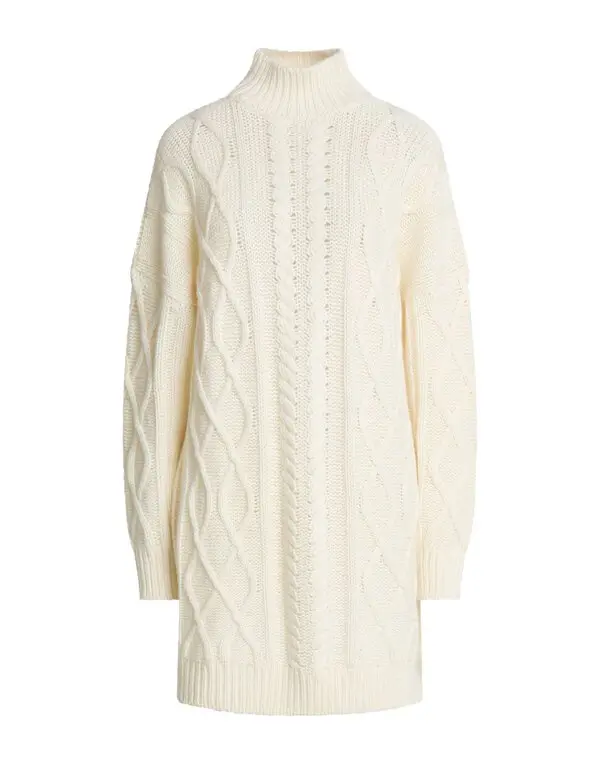 PAOLO PECORA Mini Dress Size Wool, Viscose, Polyamide, Cashmere