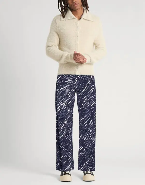 Marni Pants Size Cotton, Elastane - Blue