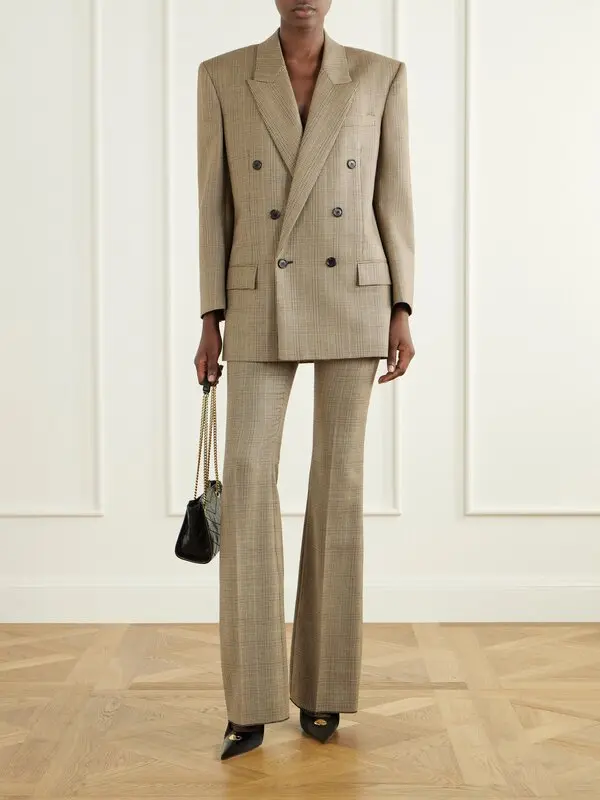 Saint Laurent Niki Matelassé Suede Shoulder Bag