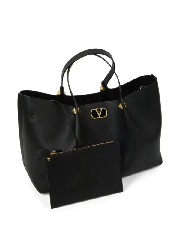 Valentino Garavani Vlogo Signature Large Leather Tote