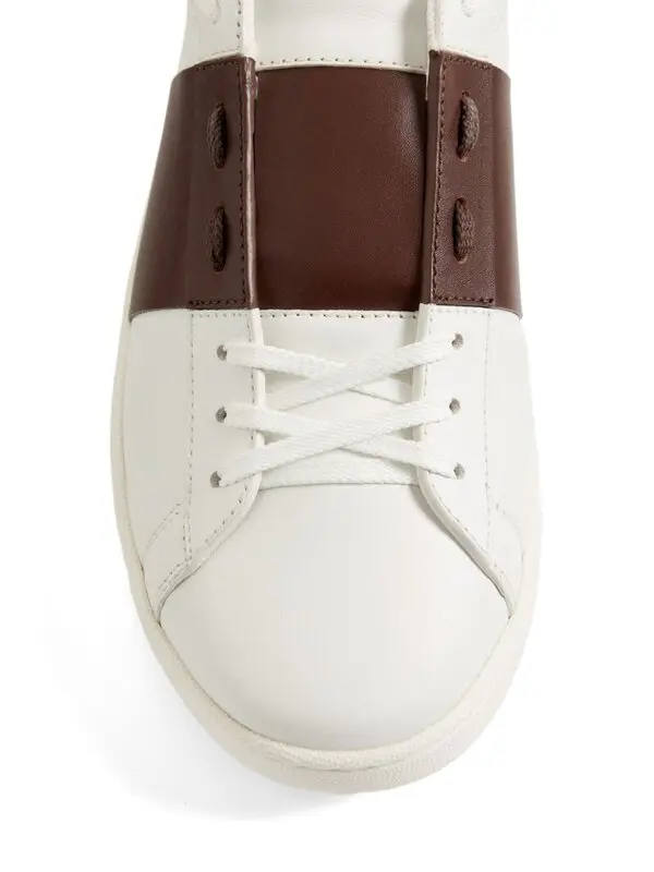 Valentino Garavani Open Royco Leather Sneakers