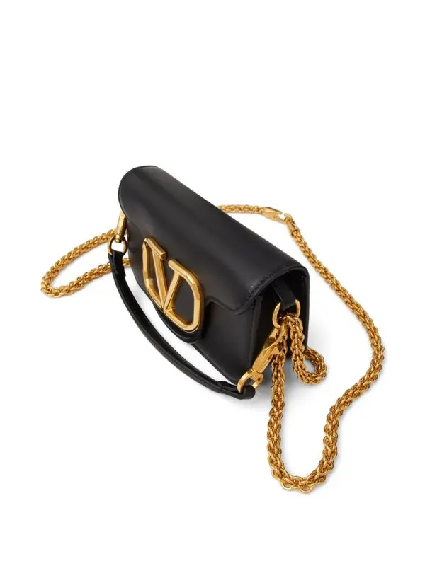 Valentino Garavani Locò Small Leather Shoulder Bag