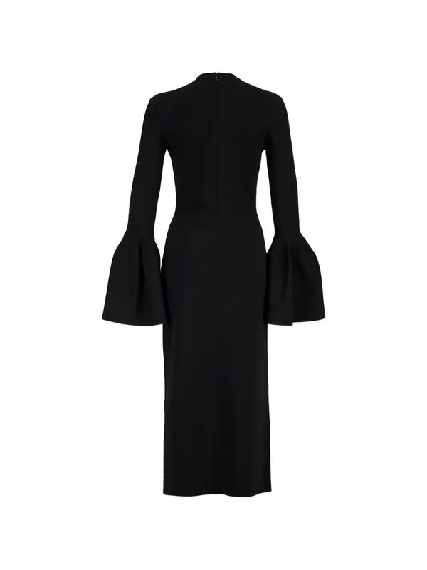Stella McCartney Bell Sleeve Midi Dress