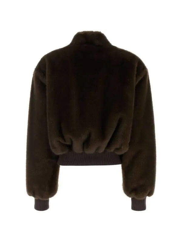 Stella McCartney Faux-fur Bomber Jacket