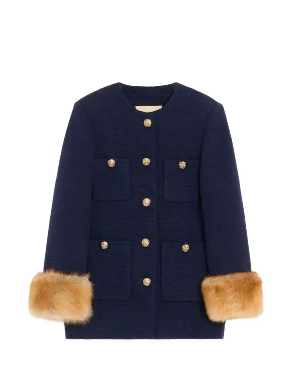 Valentino Garavani Wool Caban Coat