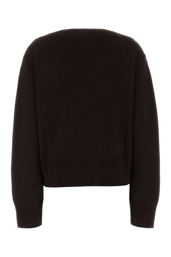 Gucci Chocolate Wool Blend Oversize Sweater