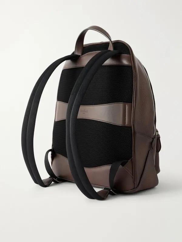 Berluti Time Off Full-grain Leather Backpack