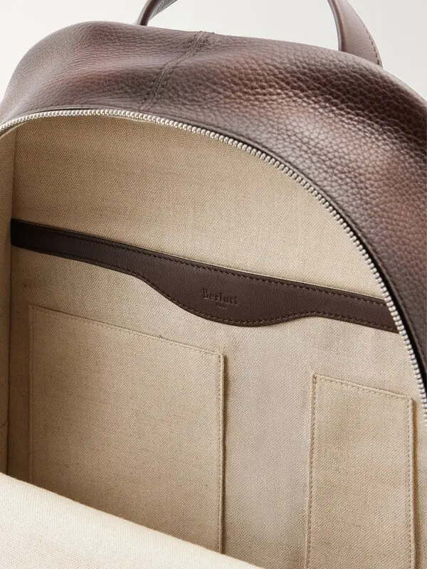 Berluti Time Off Full-grain Leather Backpack