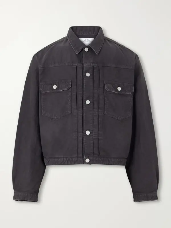 Visvim 101xx Embroidered Garment-dyed Corduroy Jacket