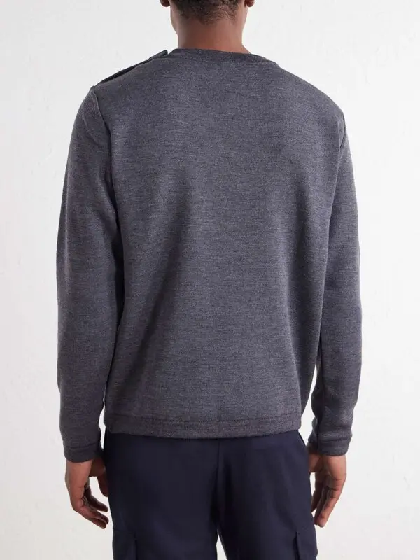 S.N.S. HERNING Naval Virgin Wool Sweater