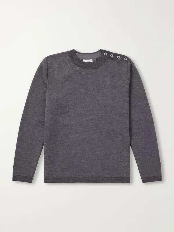 S.N.S. HERNING Naval Virgin Wool Sweater