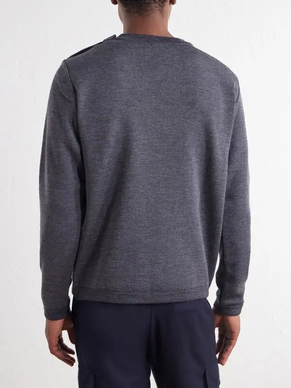 S.N.S. HERNING Naval Virgin Wool Sweater