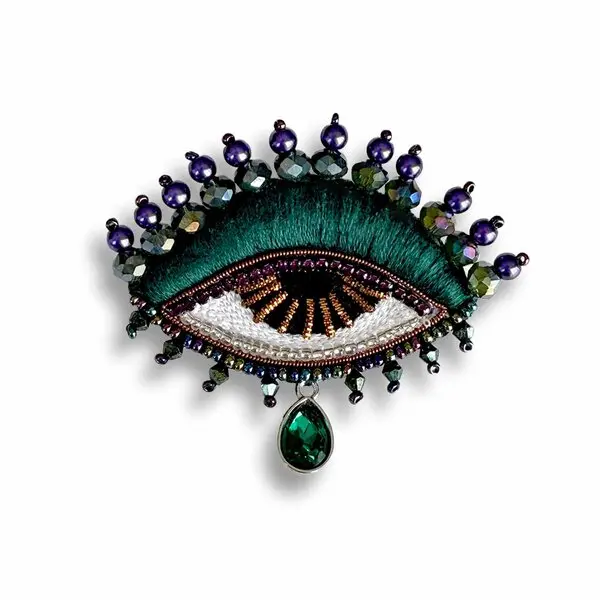 VETKA Eye Talisman Brooch- Alchemist's Secret