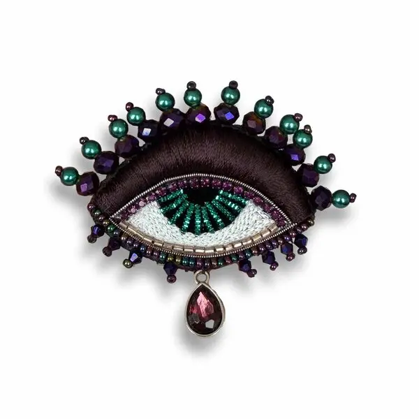 VETKA Talisman Eye Brooch – Shadow Oracle