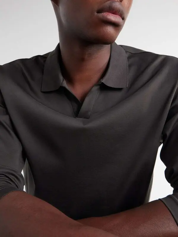 Nn07 Paul 3525 Organic Cotton-jersey Polo Shirt