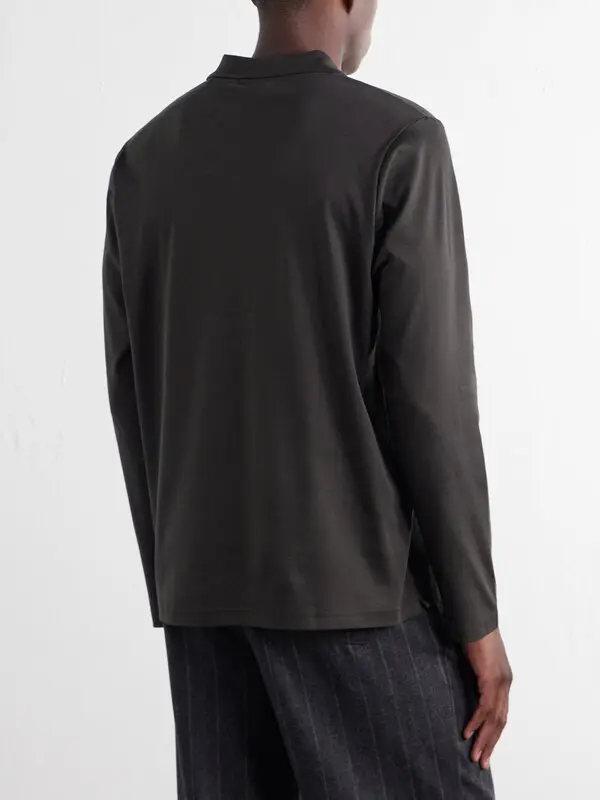 Nn07 Paul 3525 Organic Cotton-jersey Polo Shirt