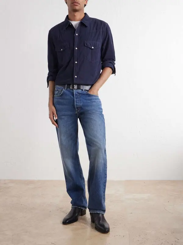 NILI LOTAN Travis Cotton-corduroy Shirt
