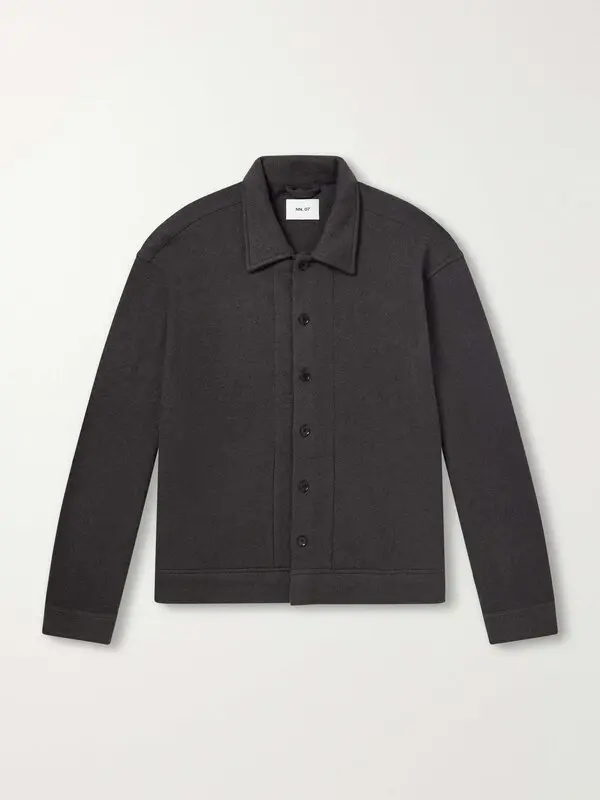 Nn07 Reed 6398 Wool Cardigan - Gray