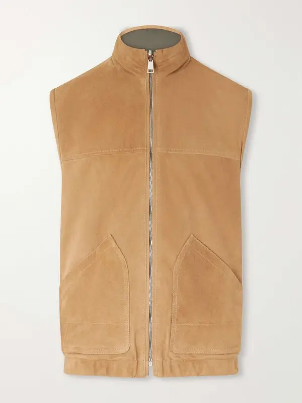 VALSTAR Reversible Suede Vest