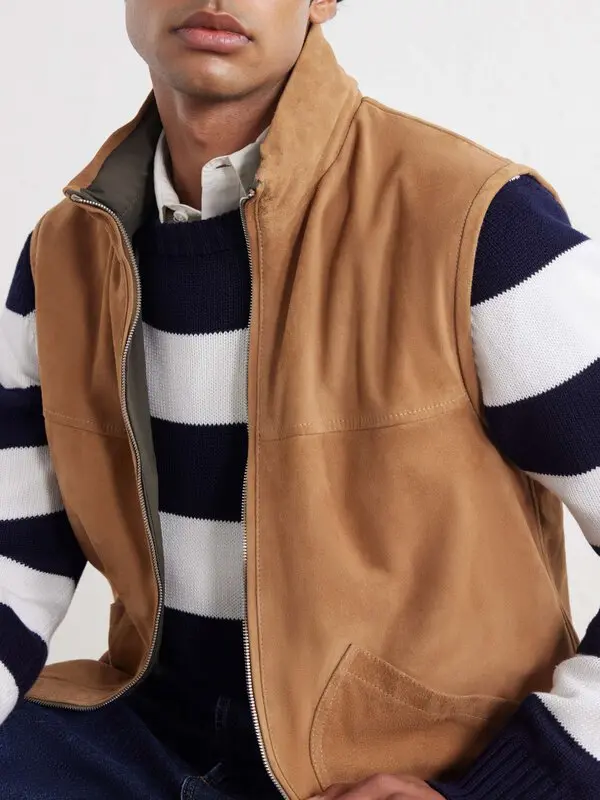 VALSTAR Reversible Suede Vest