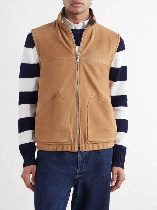 VALSTAR Reversible Suede Vest