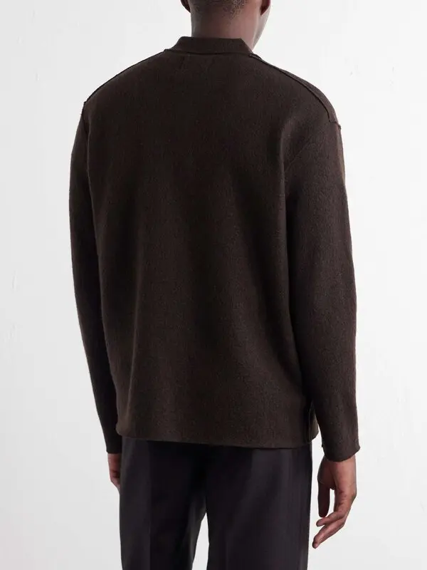 Nn07 Jonas 6398 Merino Wool Overshirt