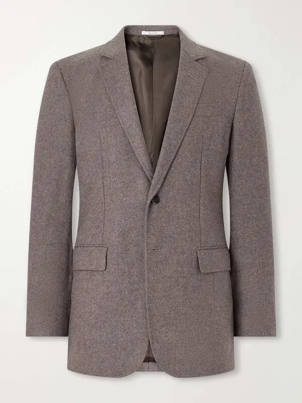 Gabriela Hearst Irving Virgin Wool And Cashmere-blend Suit Jacket