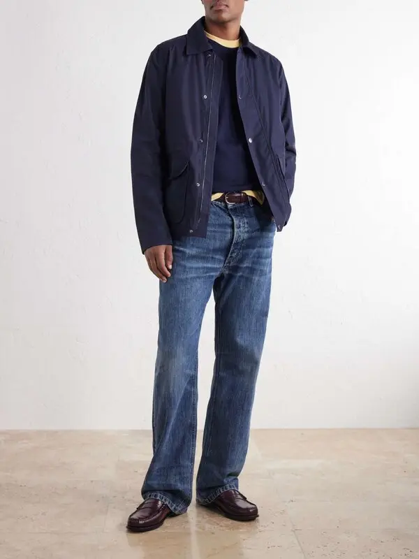 Orlebar Brown Dwight Iii Organic Cotton-twill Blouson Jacket