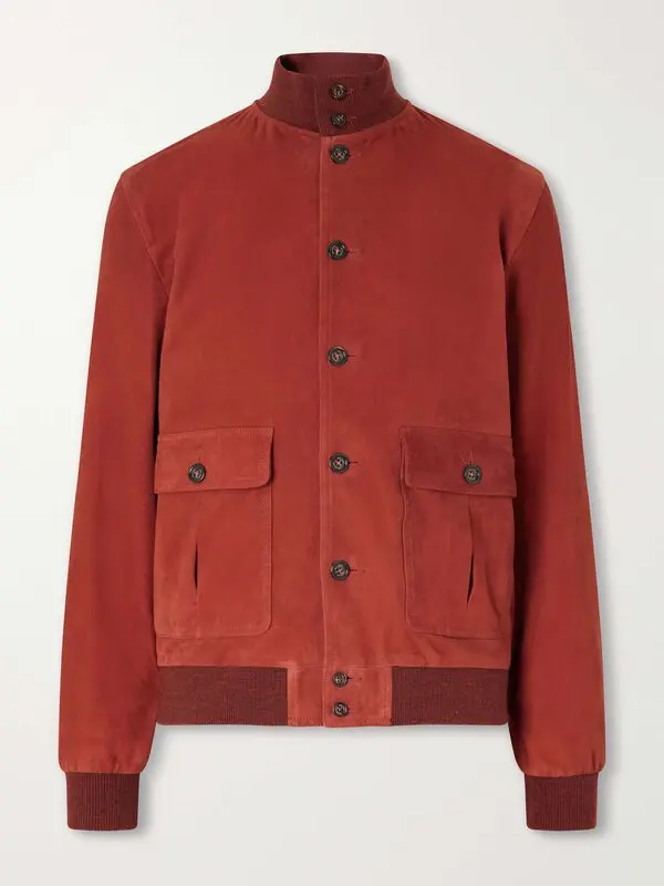 VALSTAR Valstarino Suede Jacket - Red