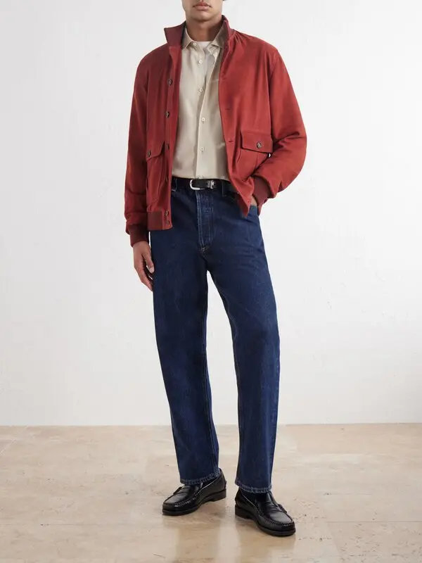 VALSTAR Valstarino Suede Jacket - Red