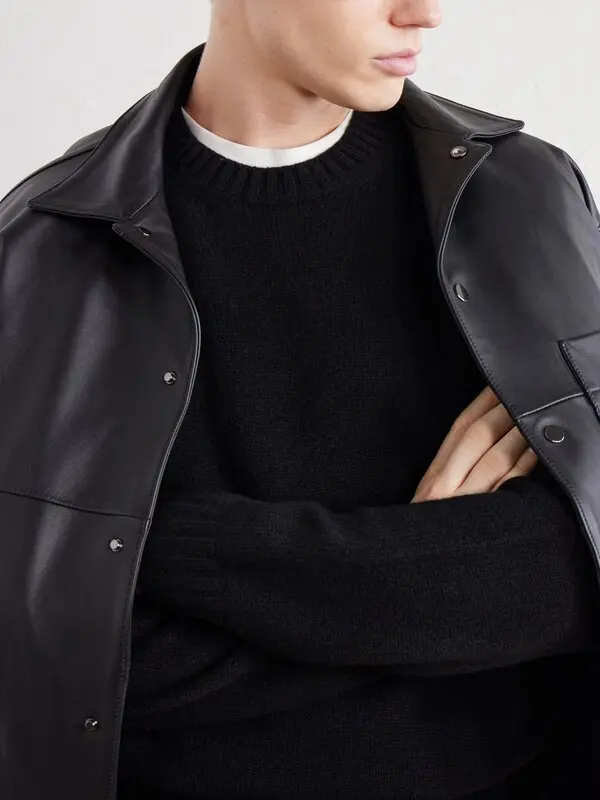 SAMAN AMEL Cashmere Sweater - Black