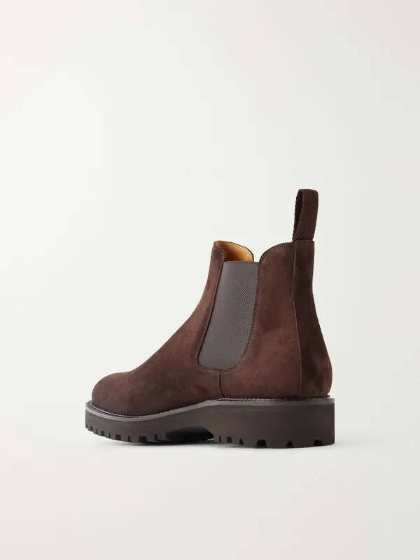 John Lobb Lawry New Standard Suede Chelsea Boots