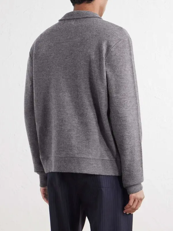 Nn07 6398 Merino Wool-felt Jacket