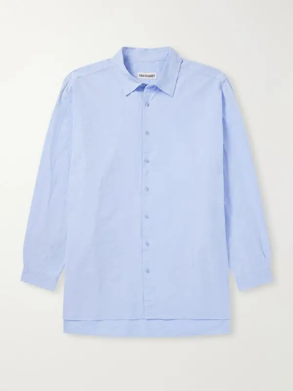 CASEY CASEY Ilka Cotton Shirt - Blue