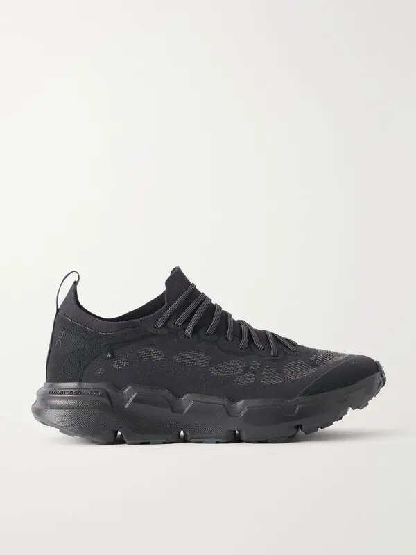 On Paf Cloudsoma Rubber-trimmed Stretch-knit Sneakers