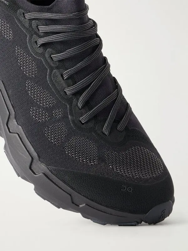 On Paf Cloudsoma Rubber-trimmed Stretch-knit Sneakers