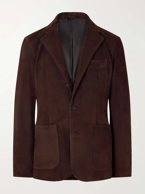 SAMAN AMEL Suede Blazer