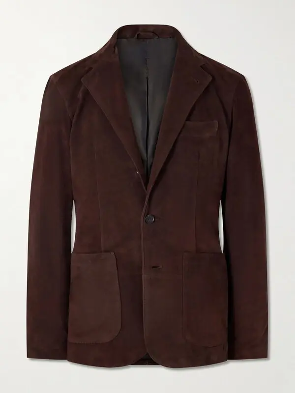 SAMAN AMEL Suede Blazer