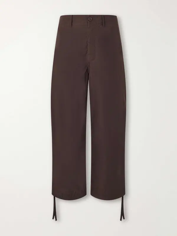 CASEY CASEY Abel Wide-leg Cotton Trousers
