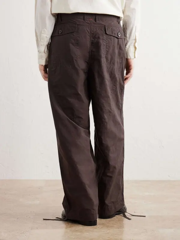 CASEY CASEY Abel Wide-leg Cotton Trousers