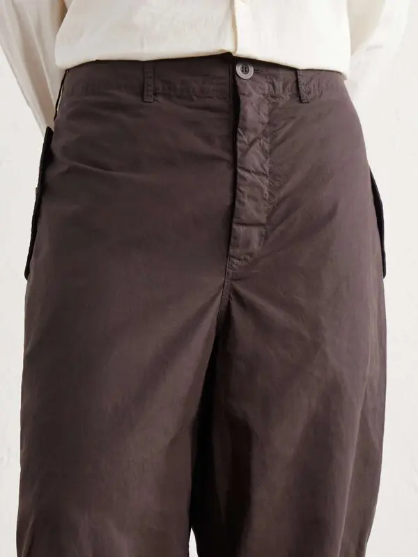CASEY CASEY Abel Wide-leg Cotton Trousers