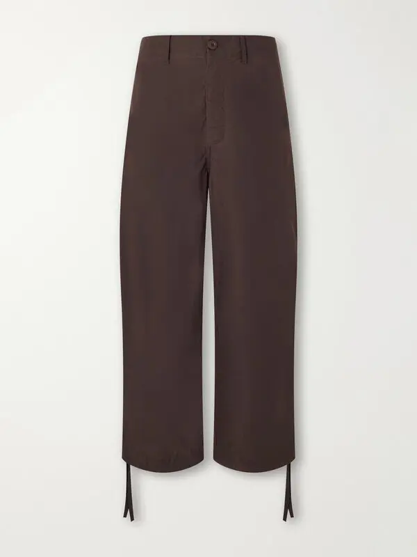 CASEY CASEY Abel Wide-leg Cotton Trousers