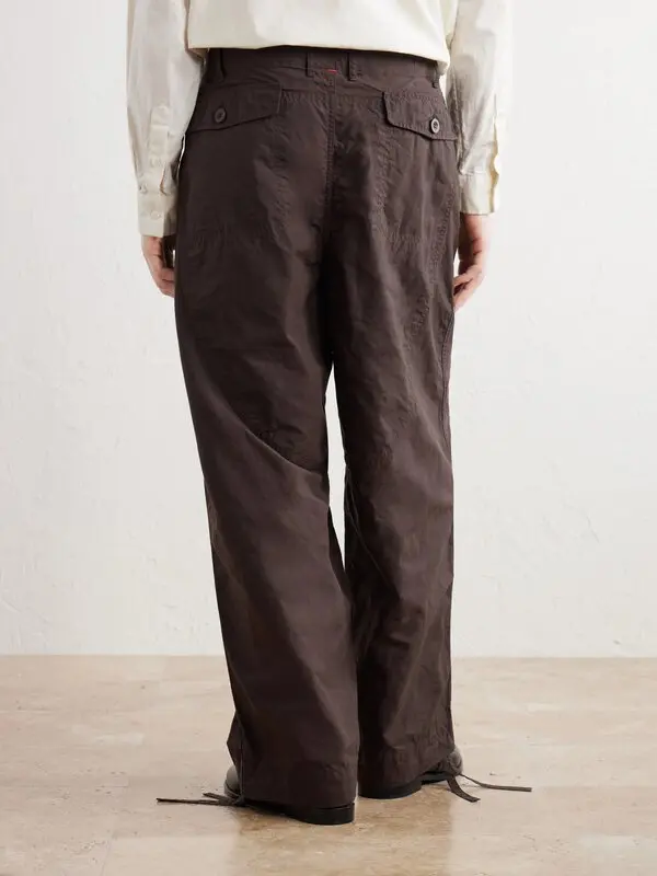 CASEY CASEY Abel Wide-leg Cotton Trousers