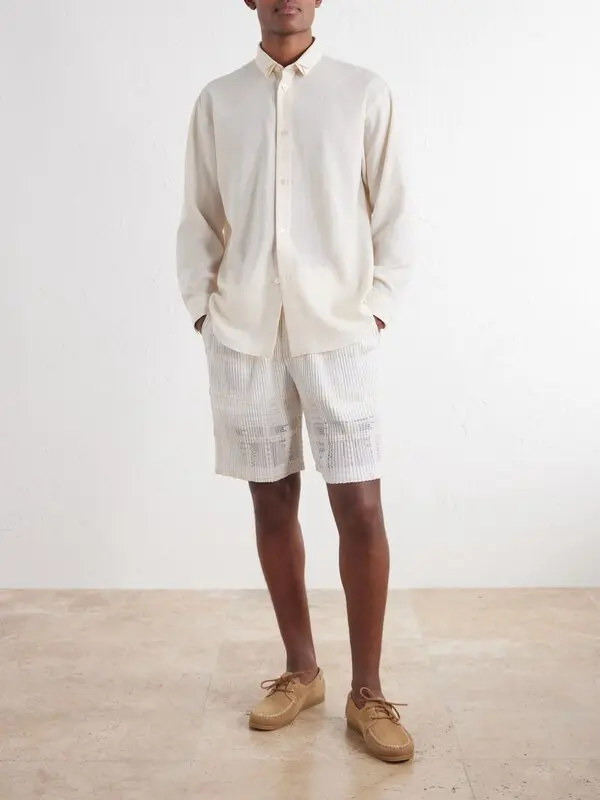 Issey Miyake Mesh Shirt