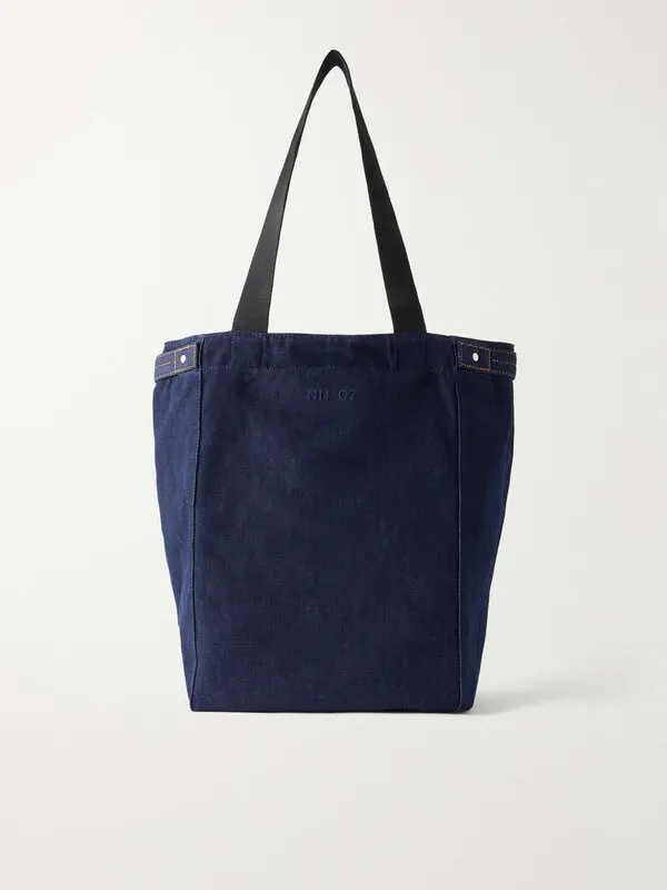 Nn07 Grip 90026 Denim Tote Bag