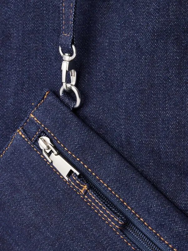Nn07 Grip 90026 Denim Tote Bag