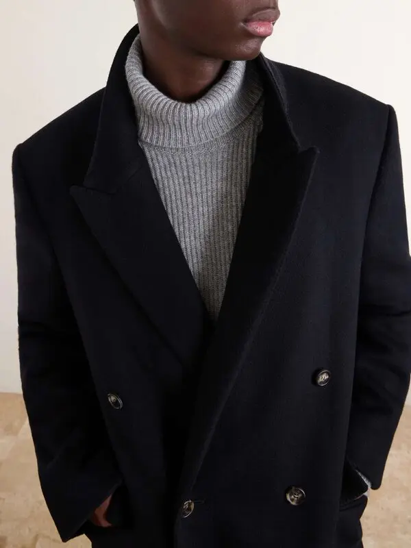 Gabriela Hearst Brannick Double-breasted Cashmere Overcoat