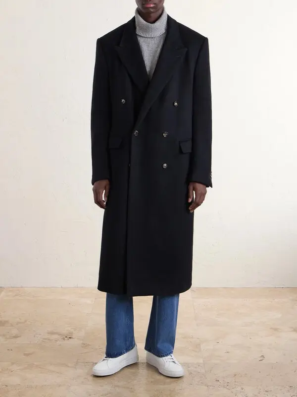 Gabriela Hearst Brannick Double-breasted Cashmere Overcoat
